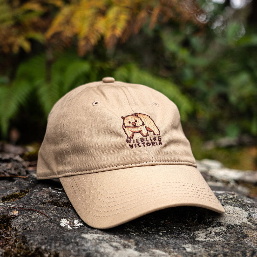 Embroidered Wombat Cap – Wildlife Victoria