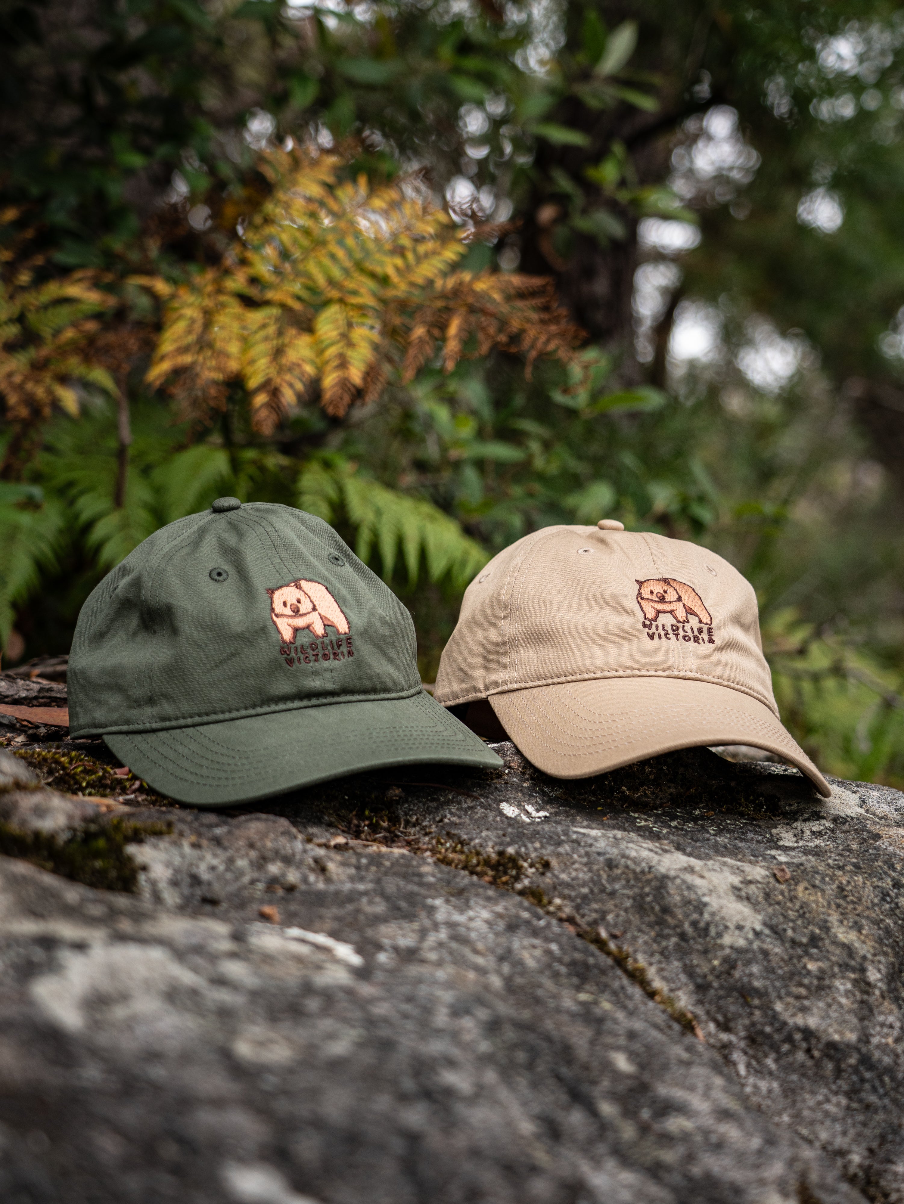 Embroidered Wombat Cap – Wildlife Victoria